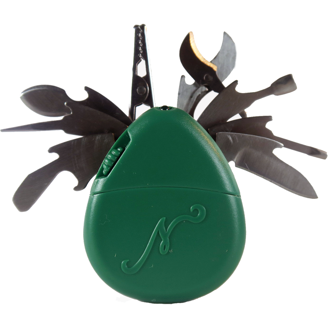 Nuggy OG Smoking Multi-Tool -10-in-1 Wax Scoop Spoon, Scraper, Clip, P ...